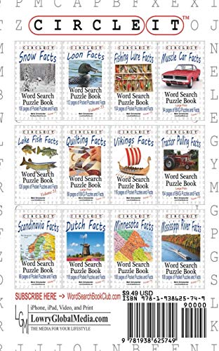 Snapklik.com : Circle It, Loon Facts, Word Search, Puzzle Book