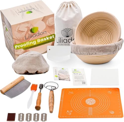 Amazon.com: Yendse Complete Sourdough Starter Kit for Beginners, Full ...