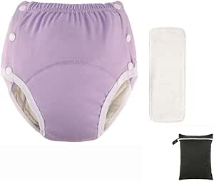 Amazon.com: OKAHITA Unisex Reusable Adult Waterproof Cloth Diapers with ...