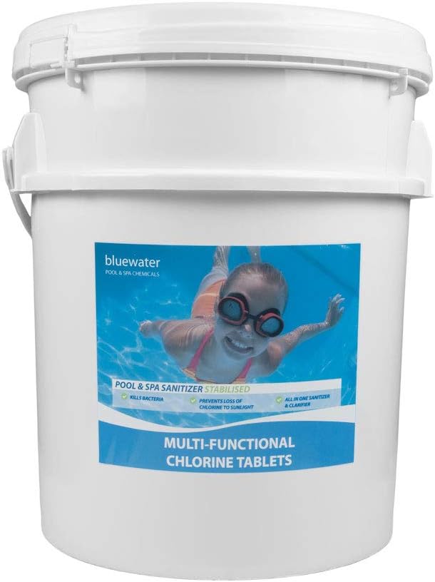 Bluewater 25kg Multifunctional Chlorine Tablet 200g Swimming Pool ...