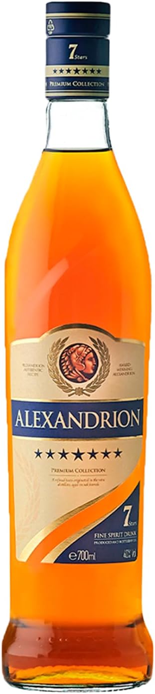 Alexandrion 7 ******* (700 ml) - Romanian Brandy : Amazon.co.uk: Grocery