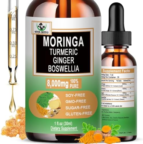 Amazon.com: Moringa Drops - Organic Moringa Leaf Extract Liquid with ...