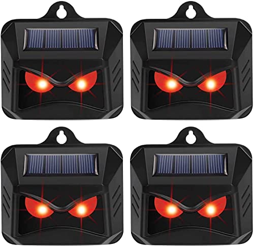 Solar Predator Control Light 4-Pack – Fox Deterrents for Gardens ...
