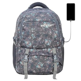 Buy WHITECRAFT 45-liter Waterproof USB Port Unisex Backpack with 3 ...