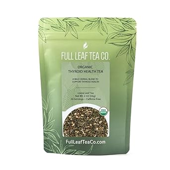 Amazon.com : Organic Thyroid Health Tea - 2 oz Bag (approx. 30 servings ...