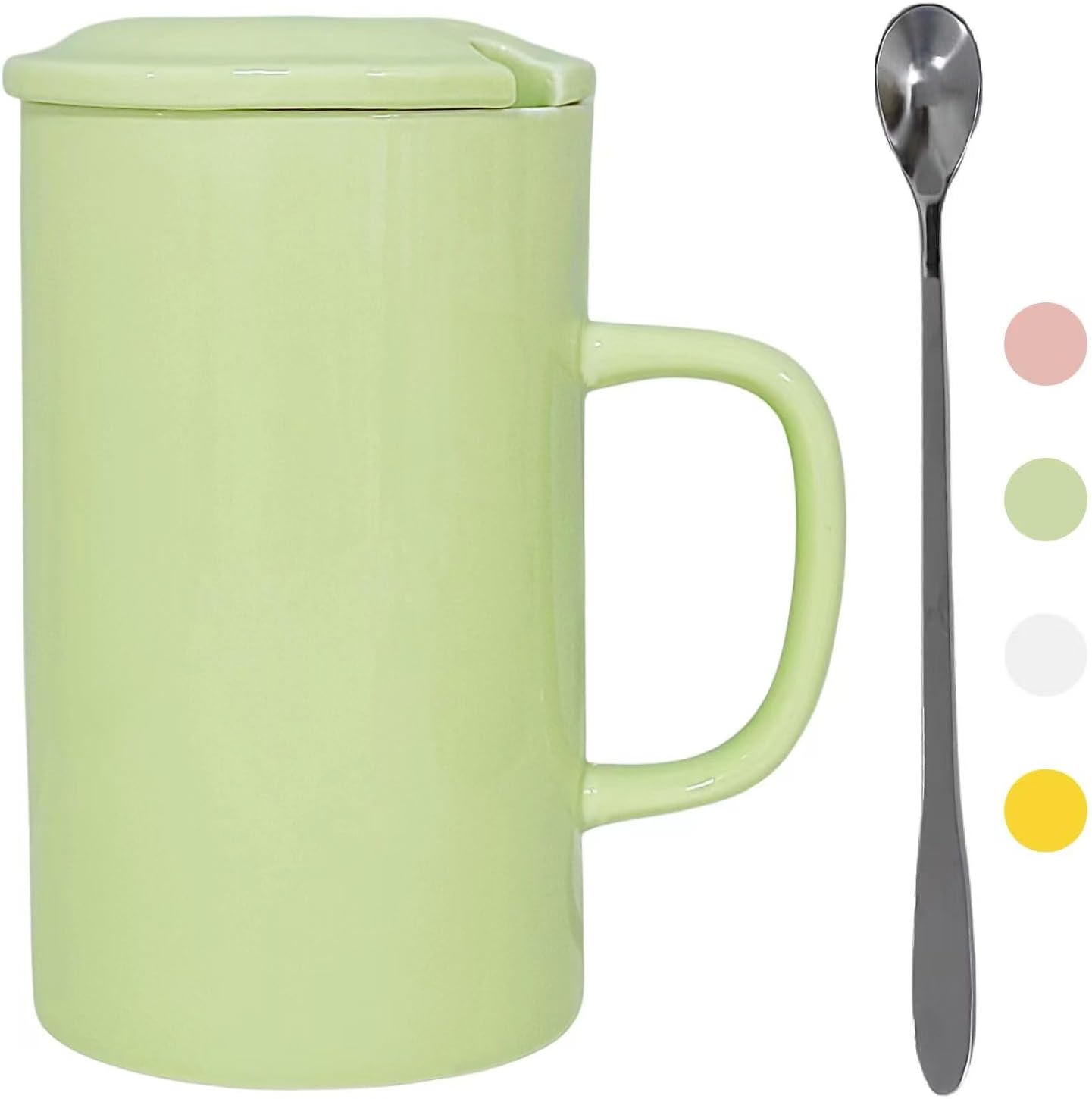 WEOPYCJ 30oz Extra Large Coffee Mug, Classic Smooth Ceramic Boss Tea ...