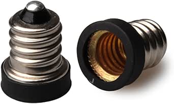 Amazon.com: E-Simpo® 10pcs E12 to E10 Light Socket Adapter E12 US Chandelier Candelabra Base to ...