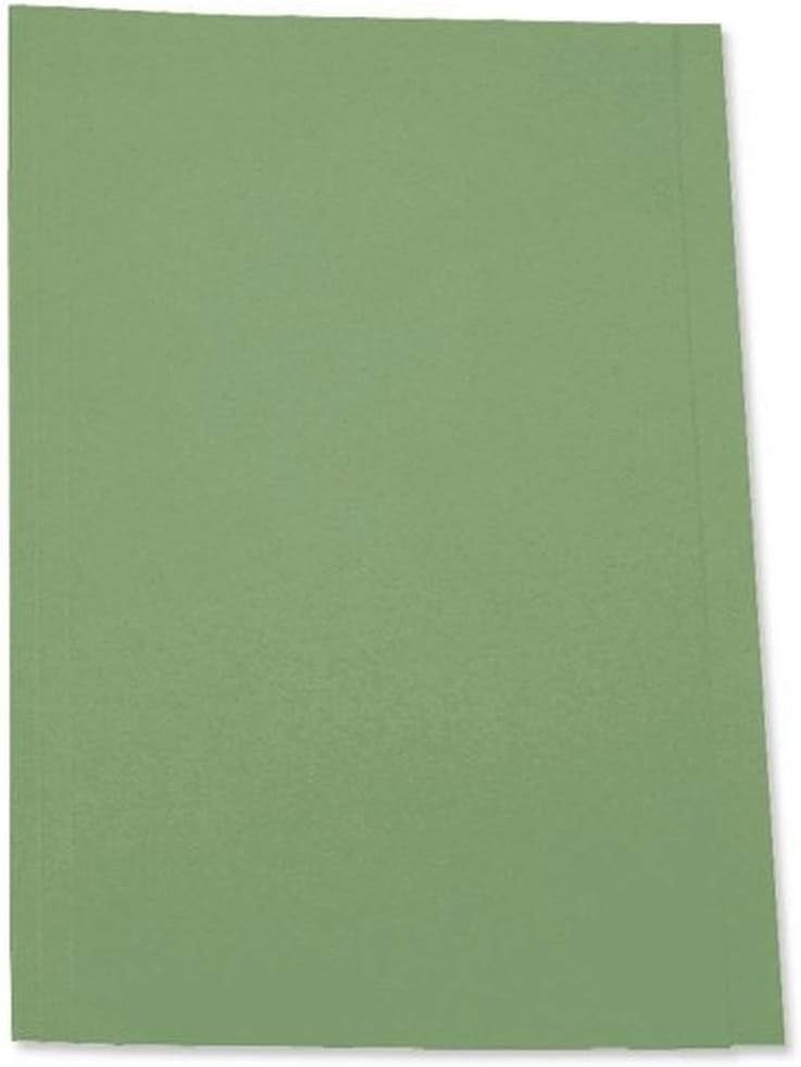 5 Star Office Square Cut Folder Recycled Pre-punched 250gsm A4 Buff ...