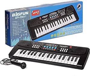 Buy Jangra Toys 37 Key Bigfun Keyboard Toy ,DC Power Mode, Portable ...