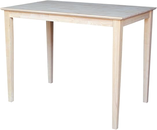 Amazon.com - International Concepts Solid Wood Top Dining table, 30 x ...