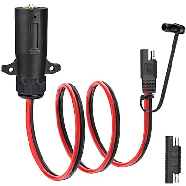 Amazon.com: GragicSZ 7 Pin Power Access, 7 Way Trailer Plug to SAE ...