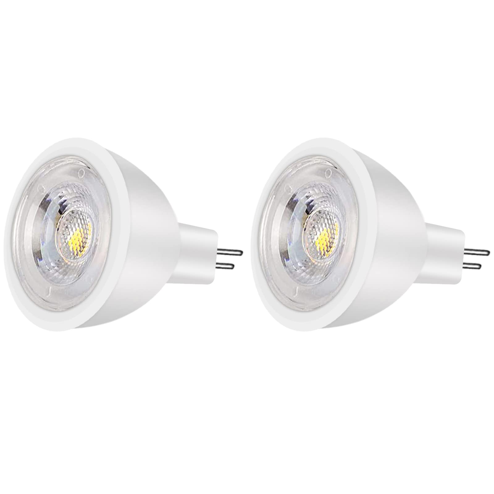 Noobibaba MR11 LED Bulb, MR11 Gu4 LED 12V Warm White 3W, MR11 Gu4.0 12V ...