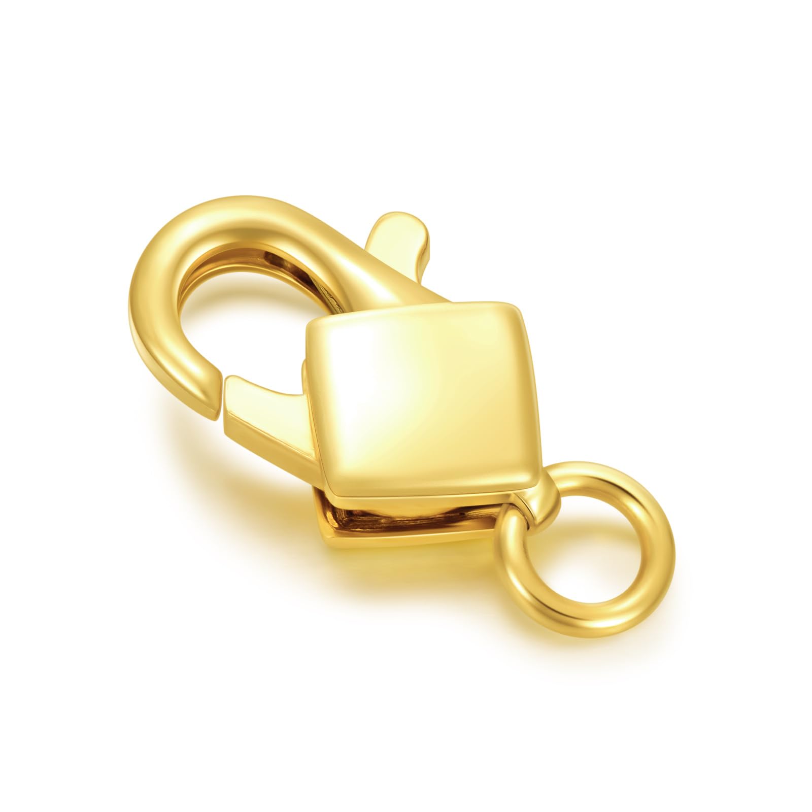 Amazon.com: 14K Yellow Gold Clasp for DIY Necklace Bracelet Jewelry ...