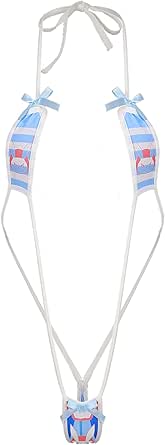 Amazon.com: QinCiao Women's Extreme Sexy Mini Micro Swimsuit Swimwear G-String Bottoms Swimsuit ...