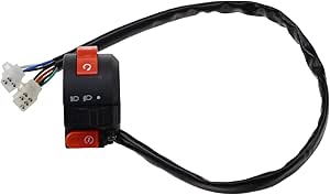 Amazon.com: GOOFIT Three-Function 7/8" Handlebar Switch Assembly Replacement for 50cc 70cc 90cc ...