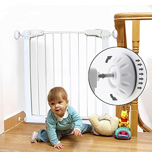 Cokritsm 4 Pack Baby Gate Wall Protector, Stair Gate Wall Protector ...