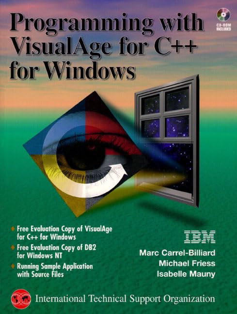 Amazon.com: Programming With Visualage for C++ for Windows (The ...
