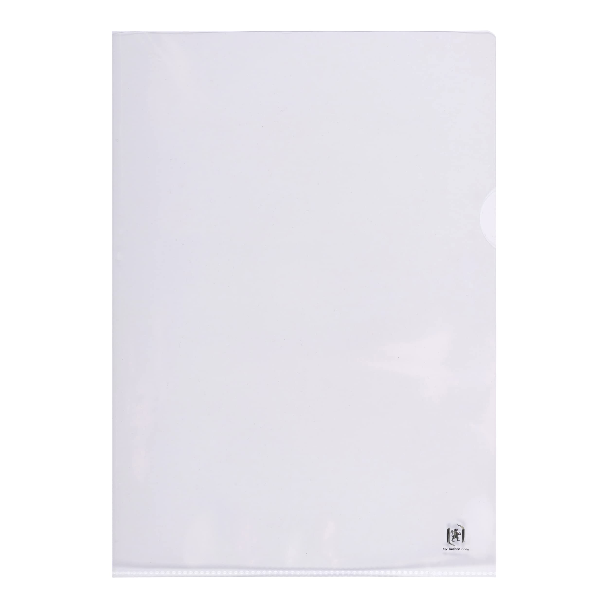 Amazon.com: Oxford transparent sleeves Premium 100 pack for A4 made of ...
