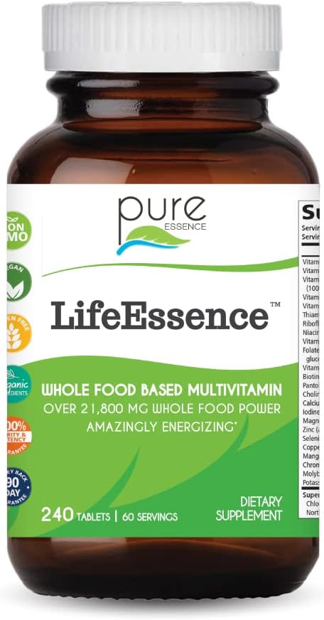 Amazon.com: PURE ESSENCE LABS LifeEssence Multivitamin for Women and ...