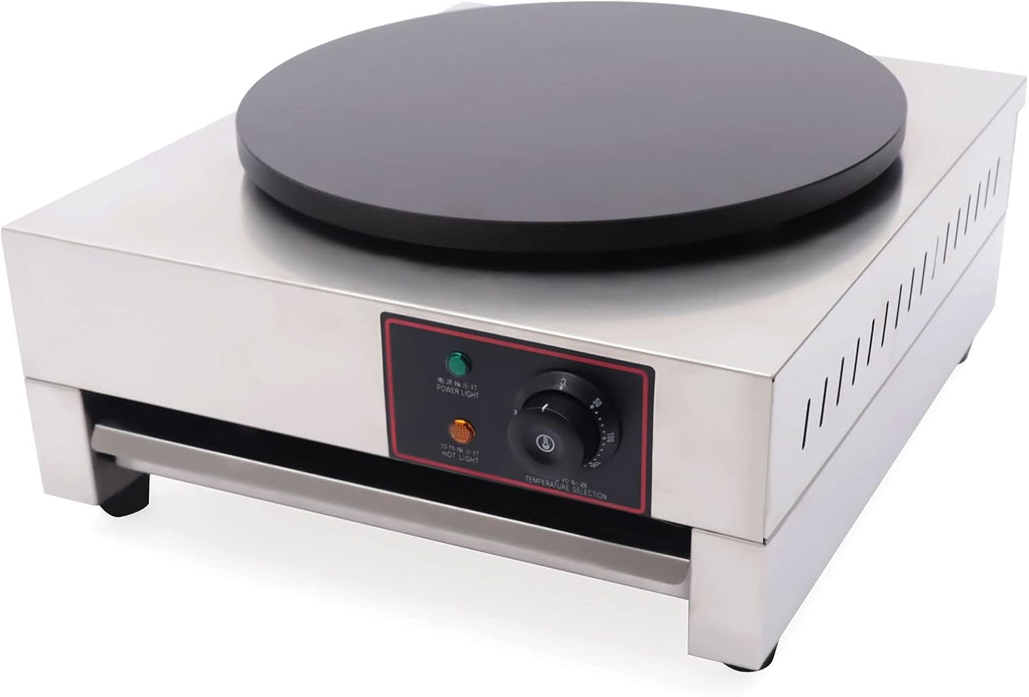 Amazon.com: 16 Inch Commercial Crepe Maker 1700W Electric Pancake Maker ...