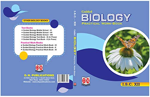 ISC Guided Biology Practical Work-Book Class-12 : Amazon.in: Books