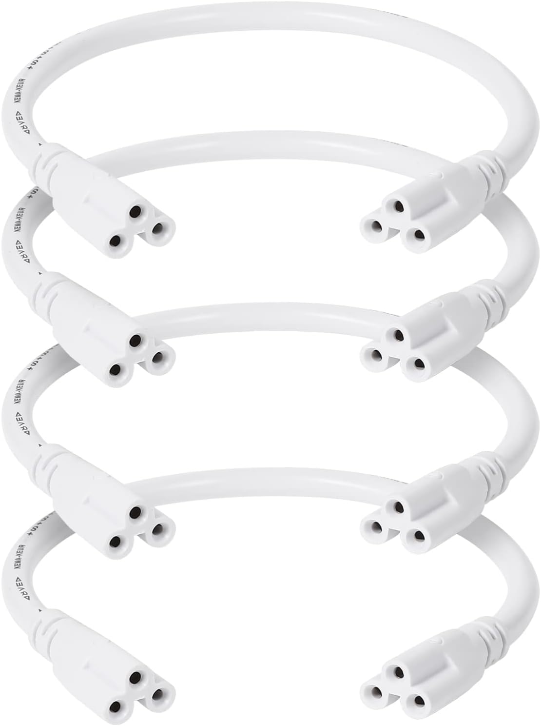 iplusmile 4pcs Led Connector Cords Integrated Led Tube Light Wires for ...