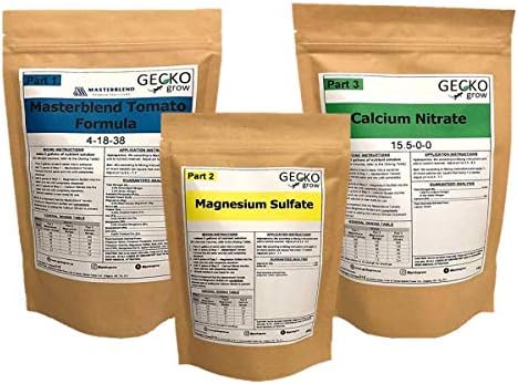 Masterblend Tomato Formula 3 Part Kit (4-18-38), Nutrients/Fertilizer ...