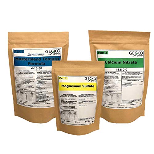 Masterblend Tomato Formula 3 Part Kit (4-18-38), Nutrients/Fertilizer ...