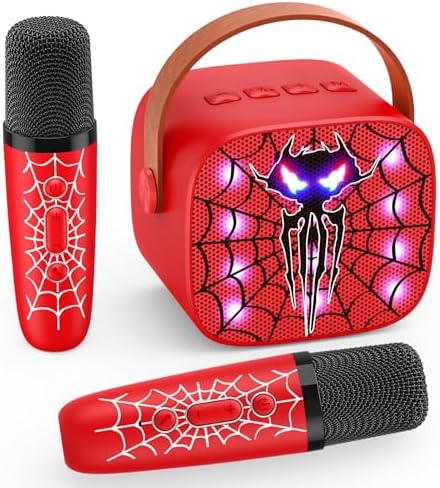 Amazon.com: Karaoke Machine Toys for Kids Ages 3-12: Mini Portable ...