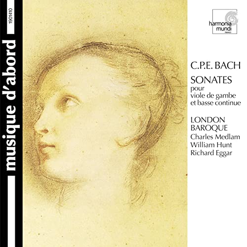 Play C.P.E. Bach: Sonatas for Viola da Gamba and Continuo by London ...