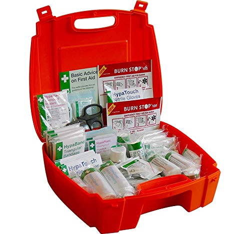 Evolution First Aid Kit BS 8599 Compliant in Orange Case, Large ...