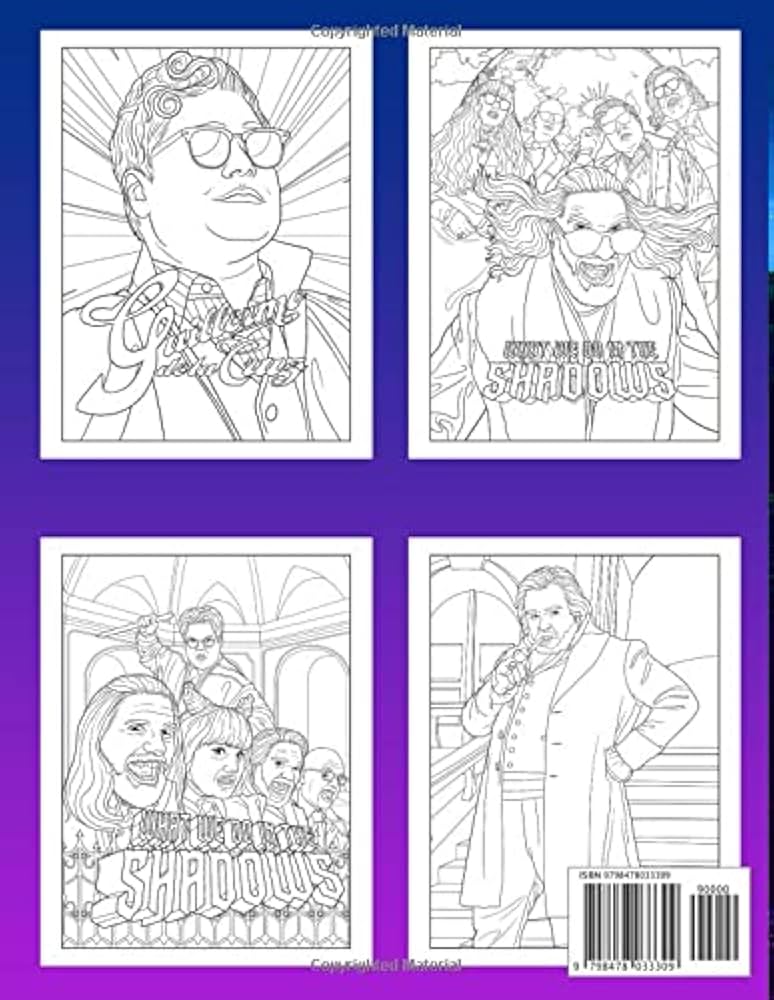 shadows coloring pages