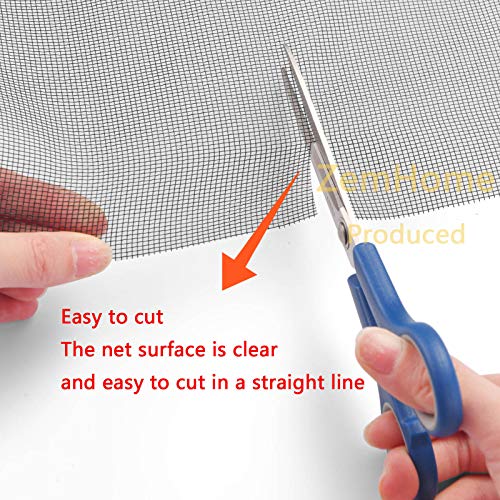 Snapklik.com : 3959 Grey Fiberglass Window Screens Repair Kit - DIY ...