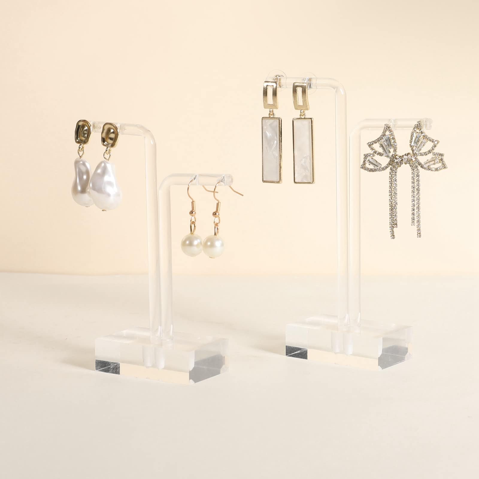 Amazon.com: GemeShou 2pcs Acrylic earring display stands for selling ...