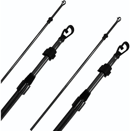 ACCURATE 2.4M Extending Washing Line Prop Pole, Durable & Heavy Duty ...