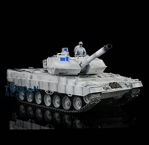 Amazon.com: wheelfun 1/16 RC Tank Full Metal Electric Tracked Car RTR ...