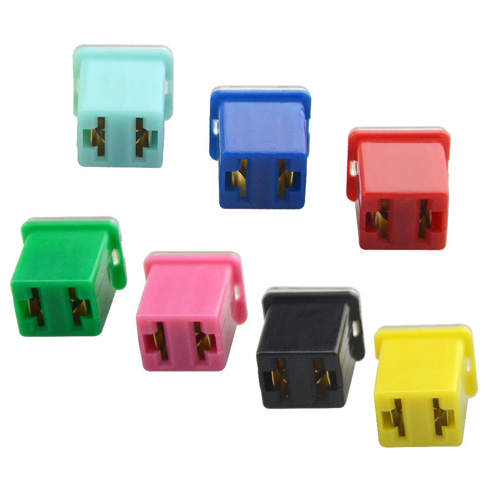 WMYCONGCONG 35 PCS Low Profile Automotive Mini Box Shaped Fuse Kit 20 ...