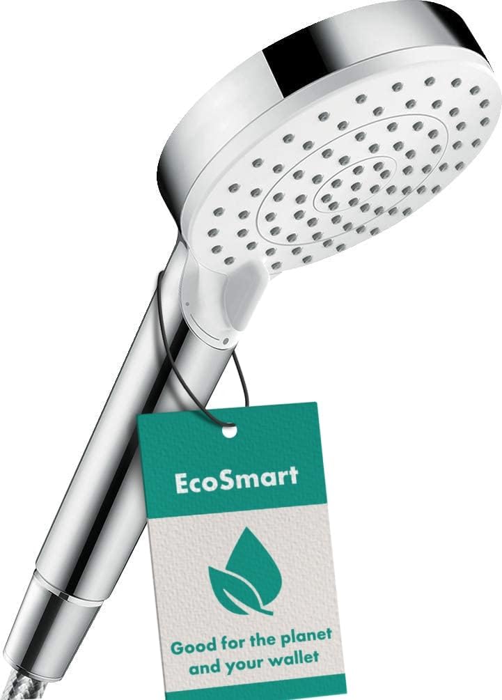 hansgrohe Crometta - water-saving shower head 9 l/min (EcoSmart), hand ...