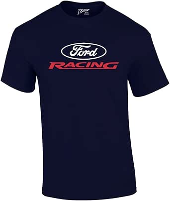 Amazon.com: Ford Racing T-Shirt Ford Racing Logo Design : Clothing ...