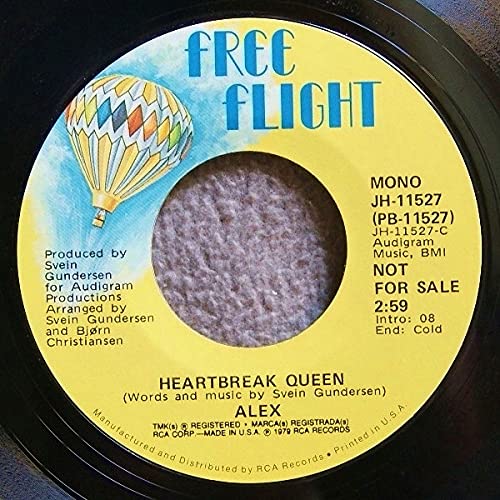 Amazon.com: HEARTBREAK QUEEN == [FREE FLIGHT RECORD LABEL] (PROMO) (45/ ...