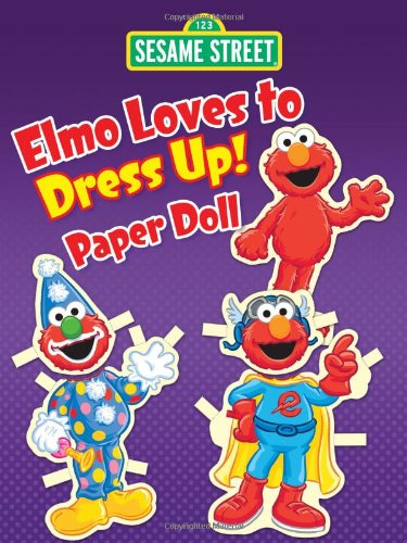 Buy Sesame Street Elmo Loves to Dress Up! Paper Doll (Sesame Street ...