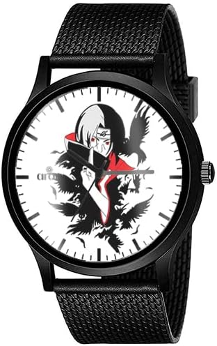 Buy AROA Watch New Watch for Japan Anime Uchiha Itachi Model :069 Black ...