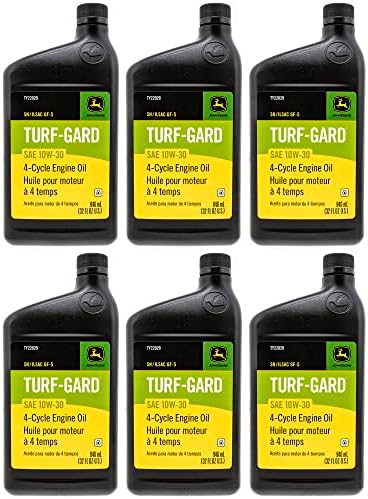 Amazon.com: John Deere Turf-Gard SAE 10W-30 Oil Quarts - TY22029 (QTY ...