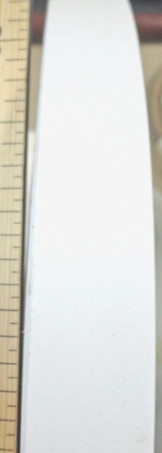 New White Formica # 7223 PVC edgebanding 15/16" x 120" no Adhesive 1/50 ...