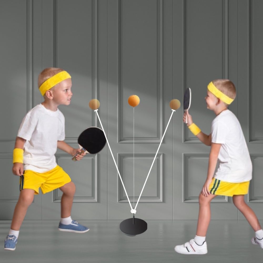 Buy Medileaf Table Tennis Training Kit|Self Traning Equipment for Kids ...