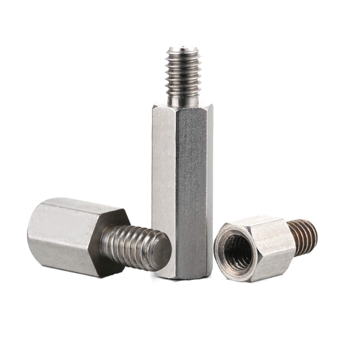 M2-M6 304 Stainless Steel Hex Female Standoff Pillar Stud Board Hexagon ...