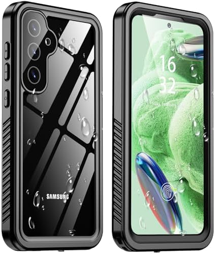 Amazon.com: Temdan for Samsung Galaxy S23 FE Case Waterproof, [Military ...