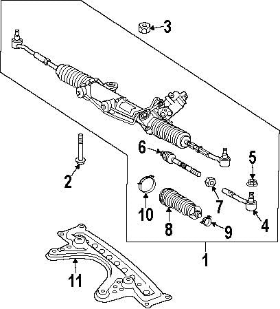 Amazon.com: Mercedes-Benz 212 330 14 03, Steering Tie Rod End : Automotive