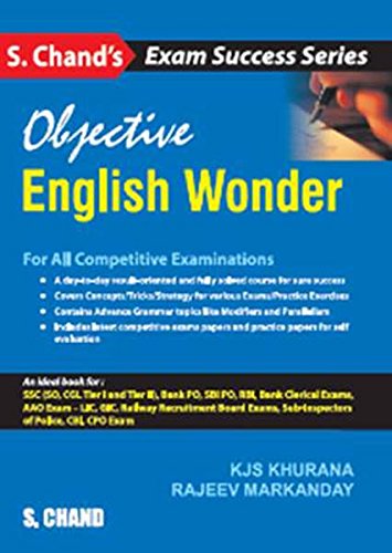 Objective English Wonder for All Competitive Exams: KJS Khurana ...