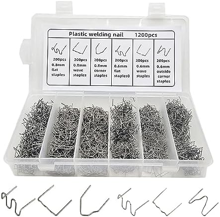 Allturn 3000 Plastic Welder Staples,Plastic Welding Staples, 6 Types ...